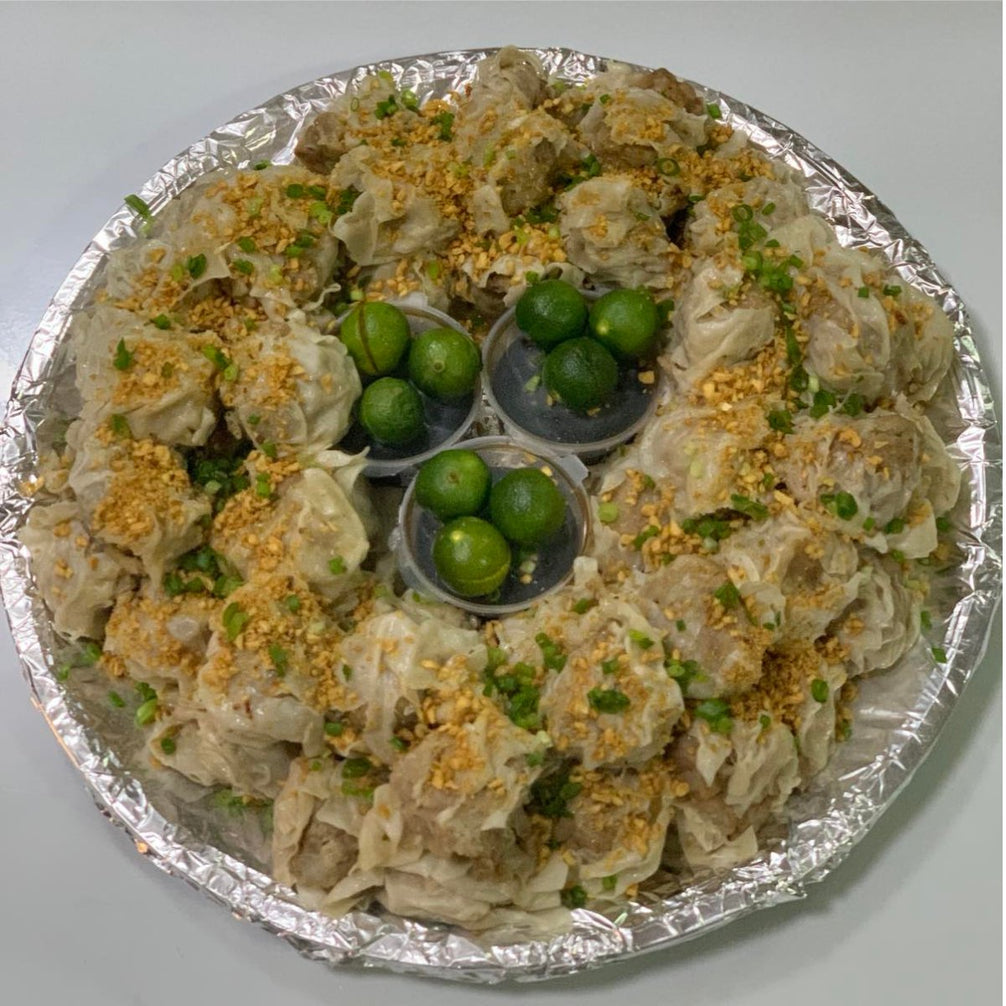 (Steamed) 60 pcs Baomi Bilao - Jumbo Pork Siomai (W/ Free 120mL Chili ...
